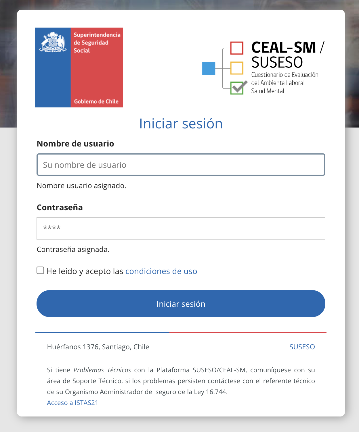 Instructivo CEAL-SM - Facultad de Ciencias Físicas y Matemáticas ...