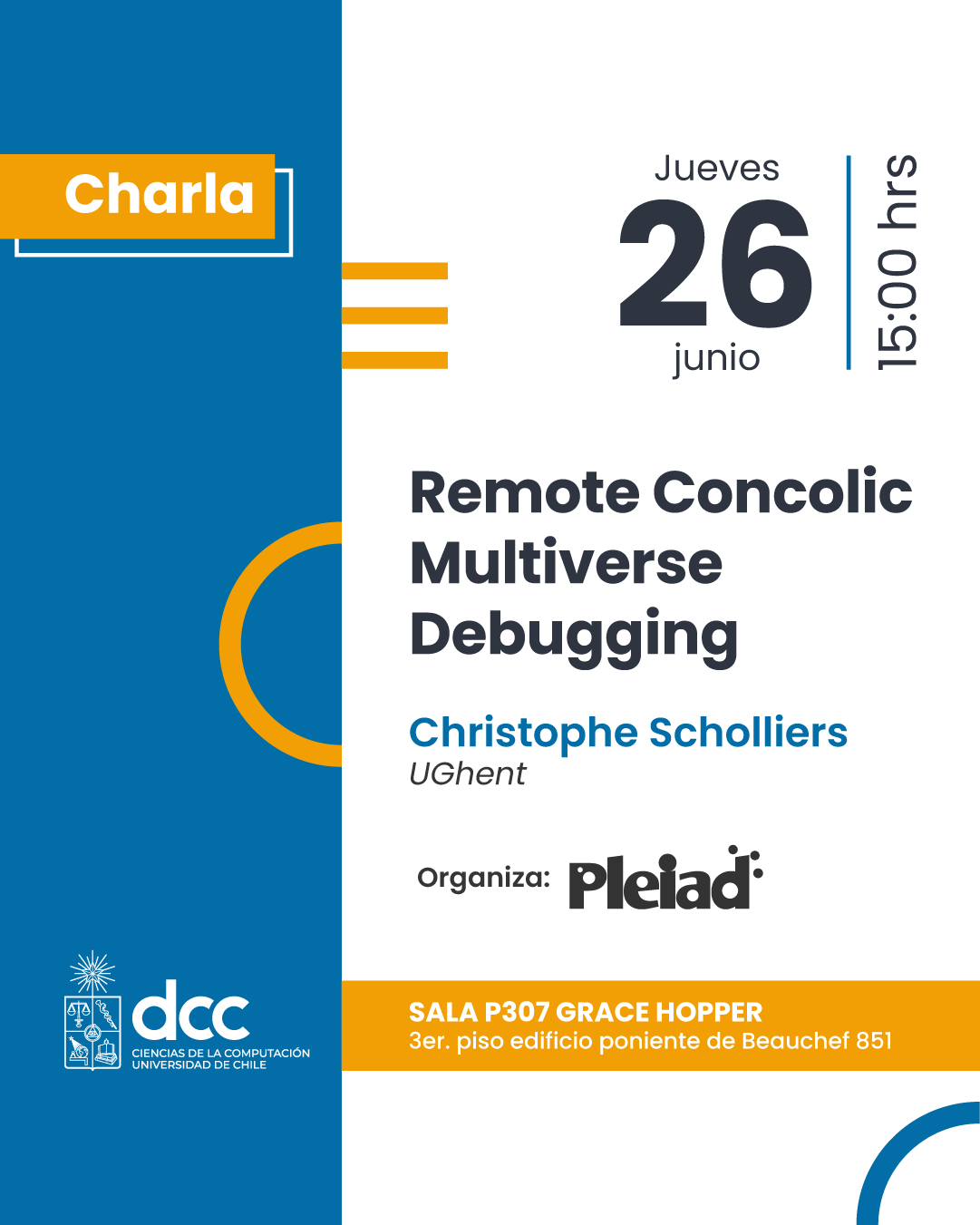 Charla: Remote Concolic Multiverse Debugging - Facultad de Ciencias ...